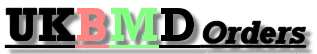 UKBMD Order Summary Page